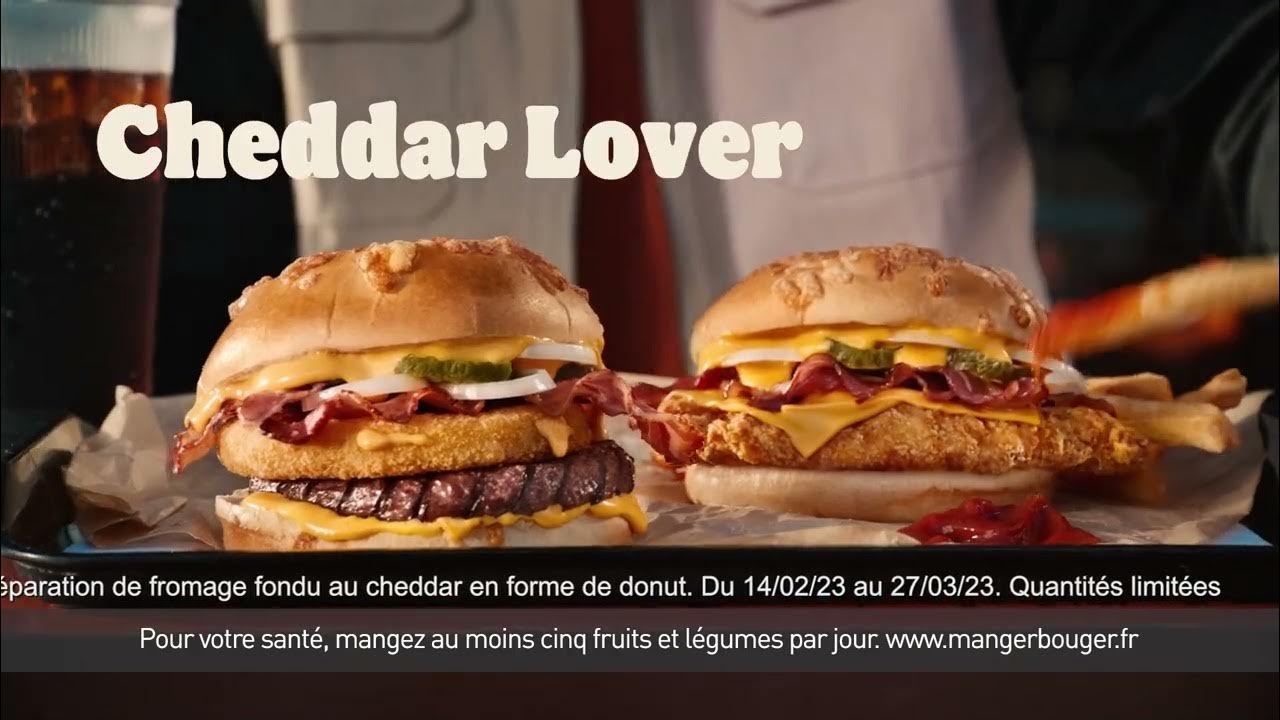 Burger King dévoile les Ultimes Cheddar : une explosion de fromage sans ...